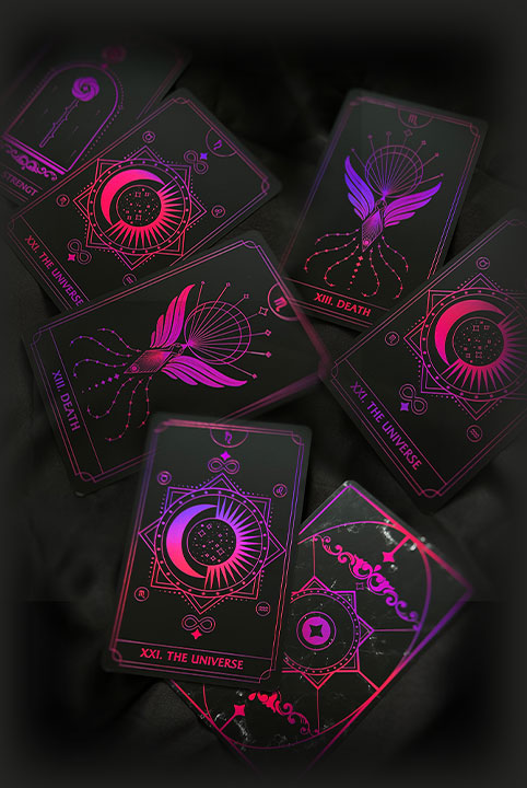 Fortuna Tarot Deck Obsidian Occult – Studio Artemy